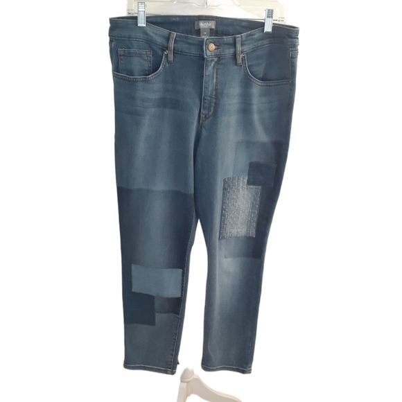Martha Stewart | Jeans | Martha Stewart Patched Knee Style Jeans Size ...